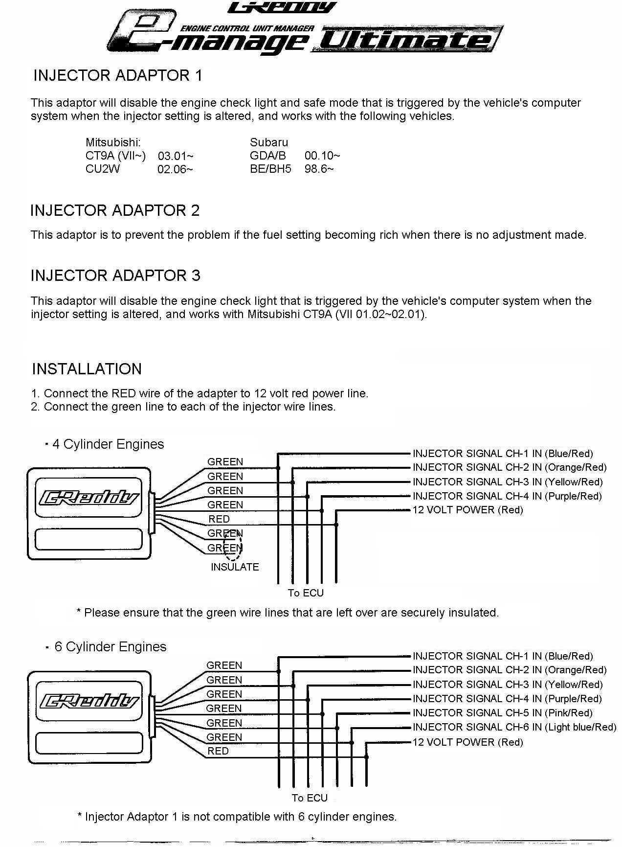 Greddy Ultimate Wiring Diagram - Wiring Diagram Greddy Ultimate Wiring Diagram - Wiring Diagram